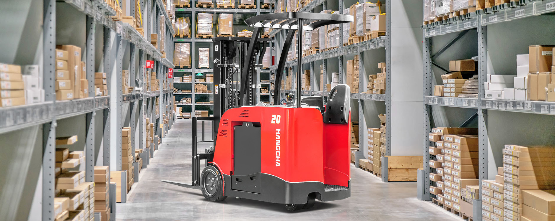 Montacargas de Hombre Parado de 3 Ruedas 3,000-5,000lbs – HANGCHA ...